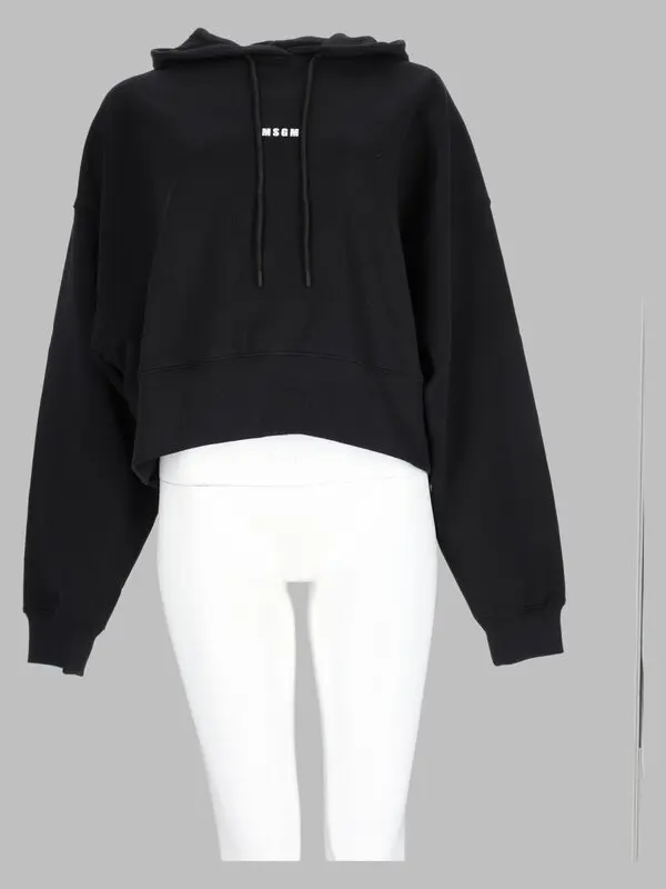 MSGM Logo Cotton Sweatshirt