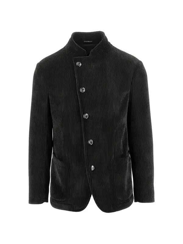 Emporio Armani Chenille Jacket - Black