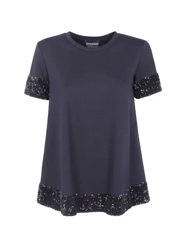 Emporio Armani Embroidered Top