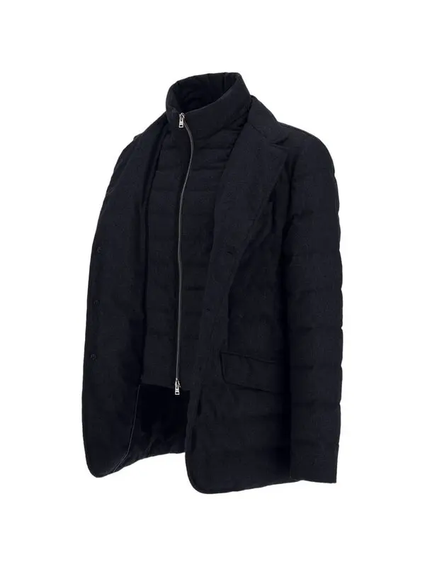 Herno Nylon Short Down Jacket
