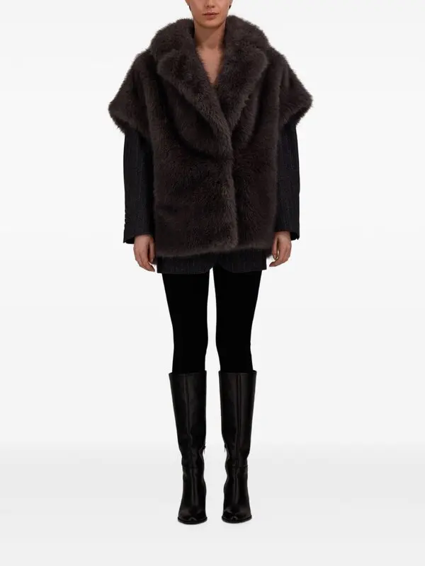 Herno Faux-fur Vest, Gilets
