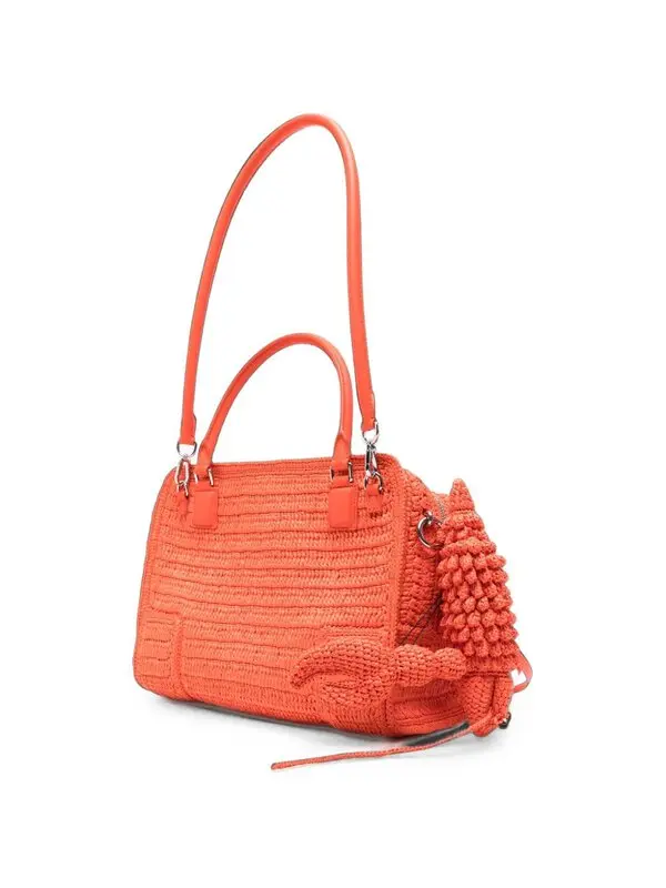 Loewe Amazona 180 Lazy Crab Medium Leather Handbag