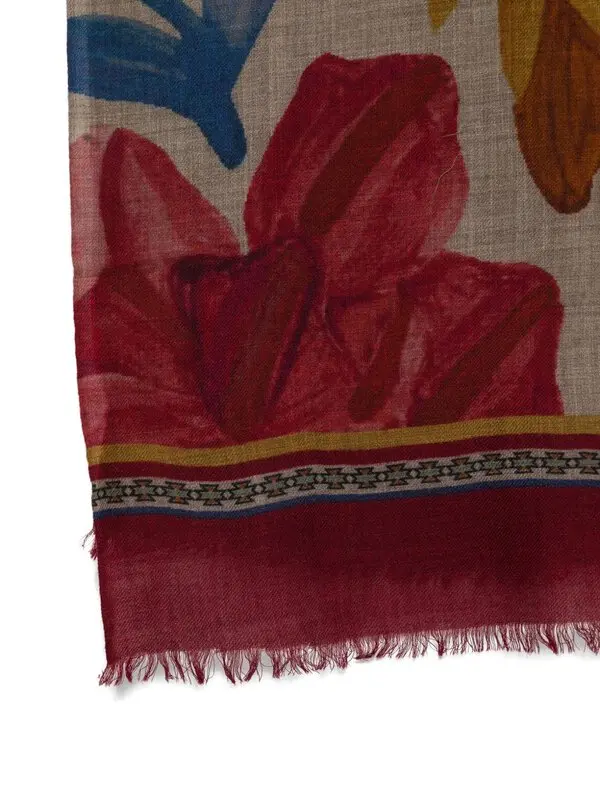 PATCHOULI Printed Wool Stole By