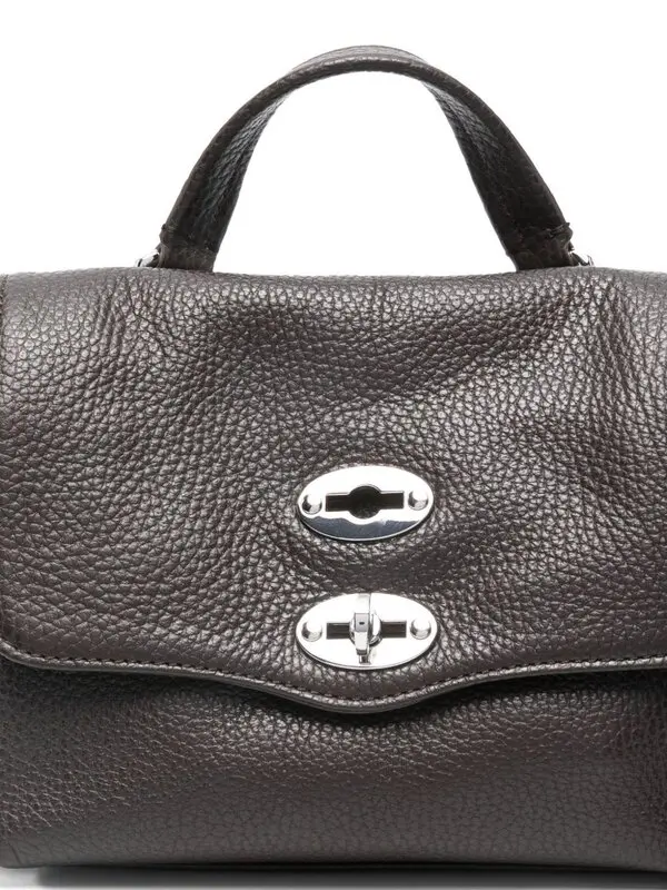 ZANELLATO Postina Daily Baby Leather Handbag - Brown