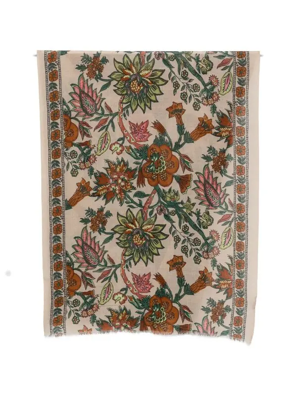PATCHOULI Printed Wool Stole