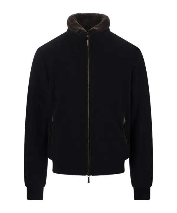 MOORER Bellati-mrw Zipped Padded Jacket