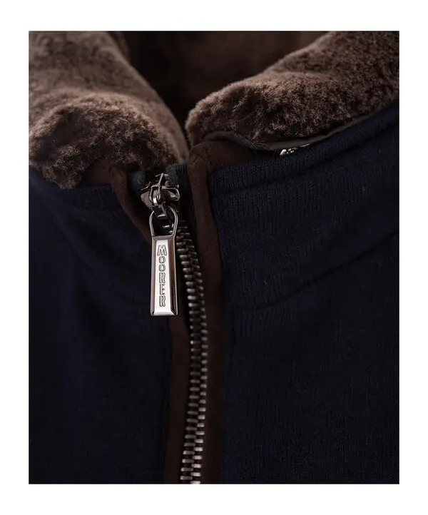 MOORER Bellati-mrw Zipped Padded Jacket