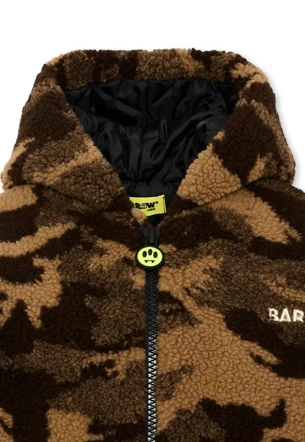 BARROW Faux Fur Hooded Jacket