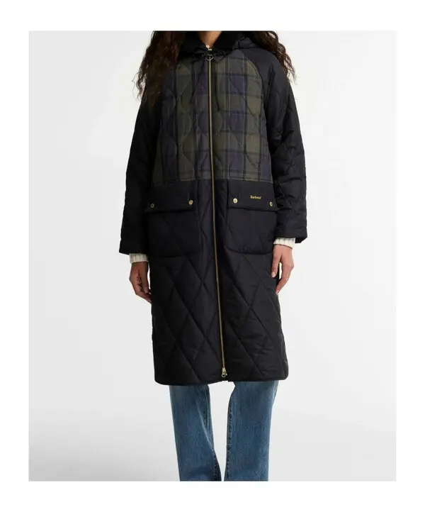 Barbour Osbourne Checked Quilted Jacket