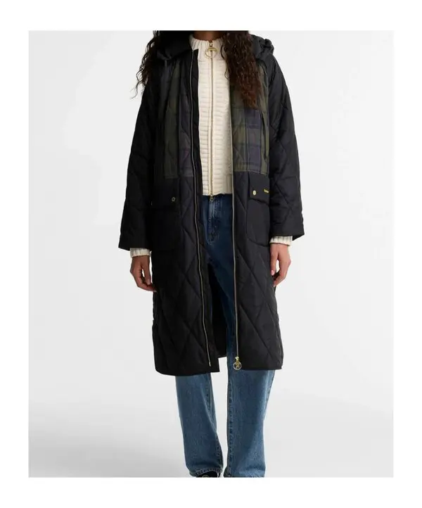 Barbour Osbourne Checked Quilted Jacket