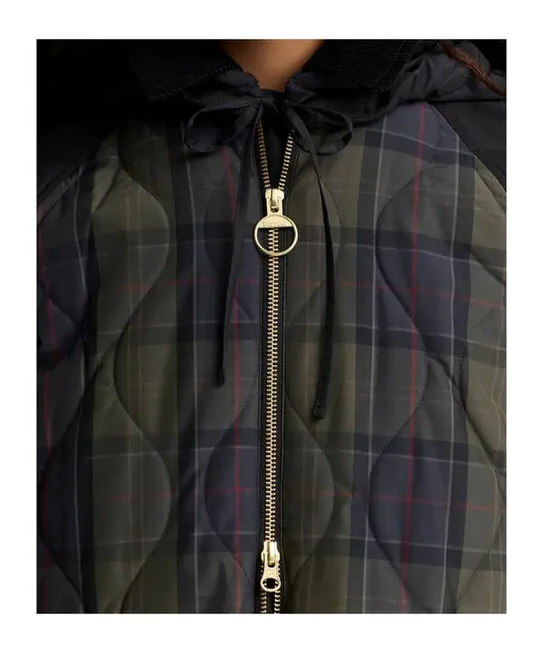Barbour Osbourne Checked Quilted Jacket