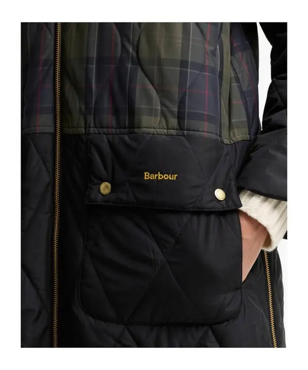 Barbour Osbourne Checked Quilted Jacket