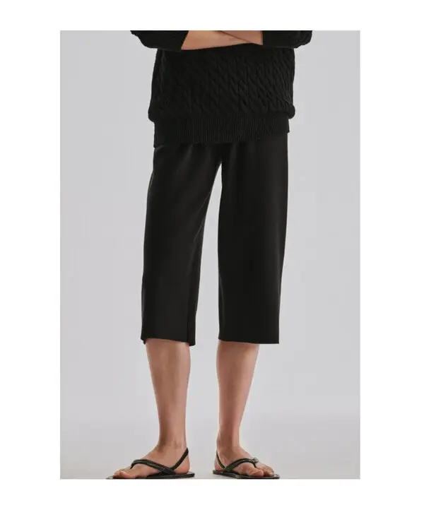 THE ROW Elastic-waist Cropped Athletic Pants