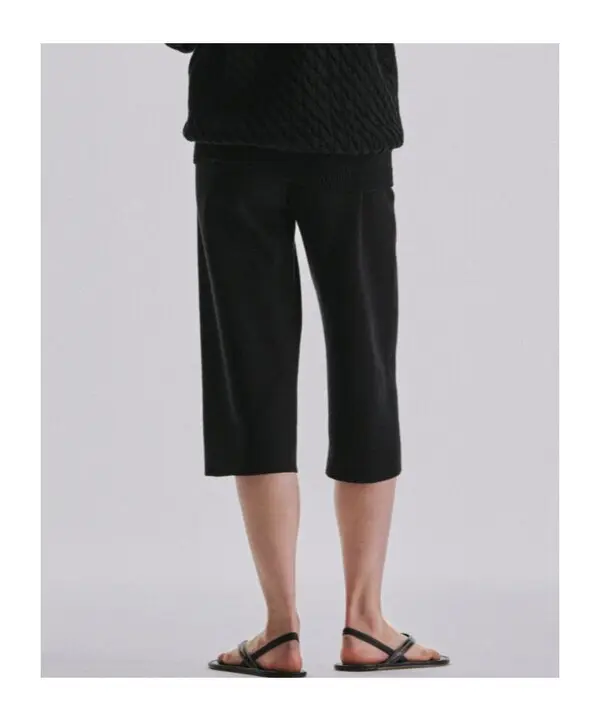 THE ROW Elastic-waist Cropped Athletic Pants