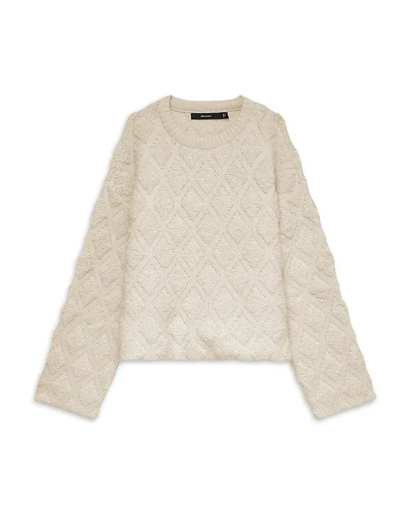Vero Moda Argie Argyle Long Sleeve Sweater
