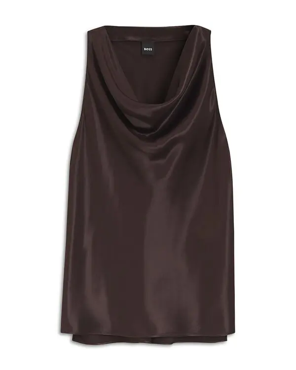 Hugo Boss Bouana Sleeveless Cowlneck Top Exclusive