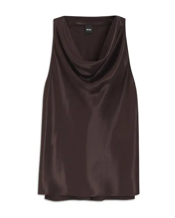 Hugo Boss Bouana Sleeveless Cowlneck Top Exclusive