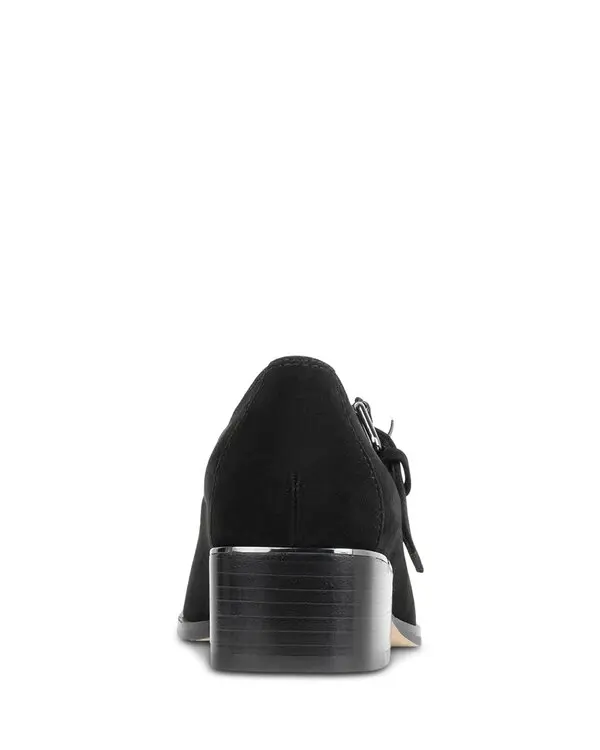 DONALD PLINER Amiya Suede Mary Jane Pumps - Black