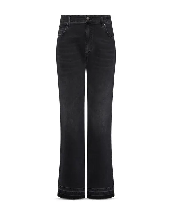 Marella Mlsfcrop Straight Frayed Hen Jeans