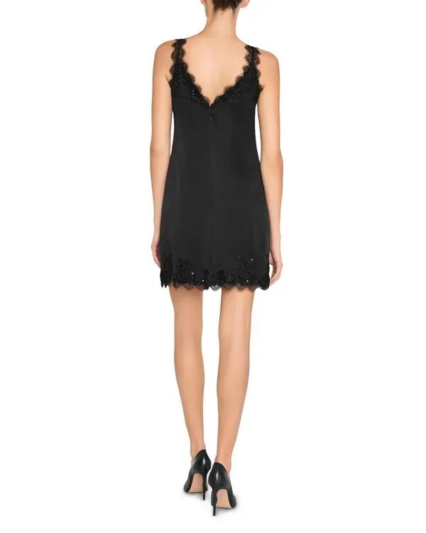 Kobi Halperin Ciara Beaded Lace Slip Dress