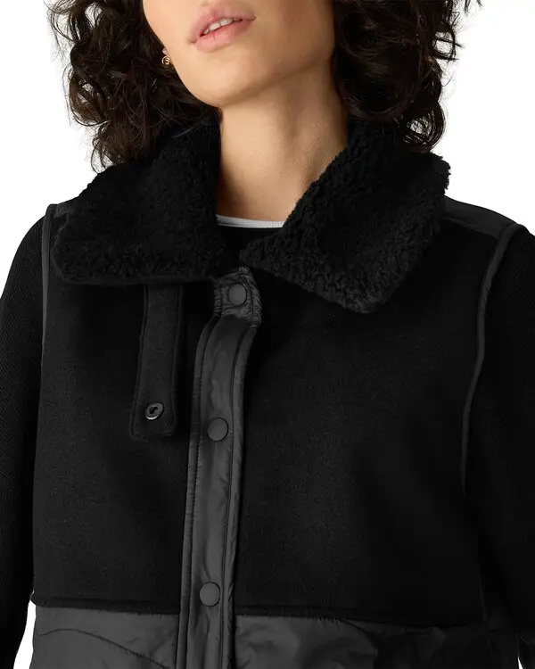 Eileen Fisher Mixed Media Vest