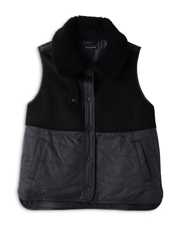 Eileen Fisher Mixed Media Vest