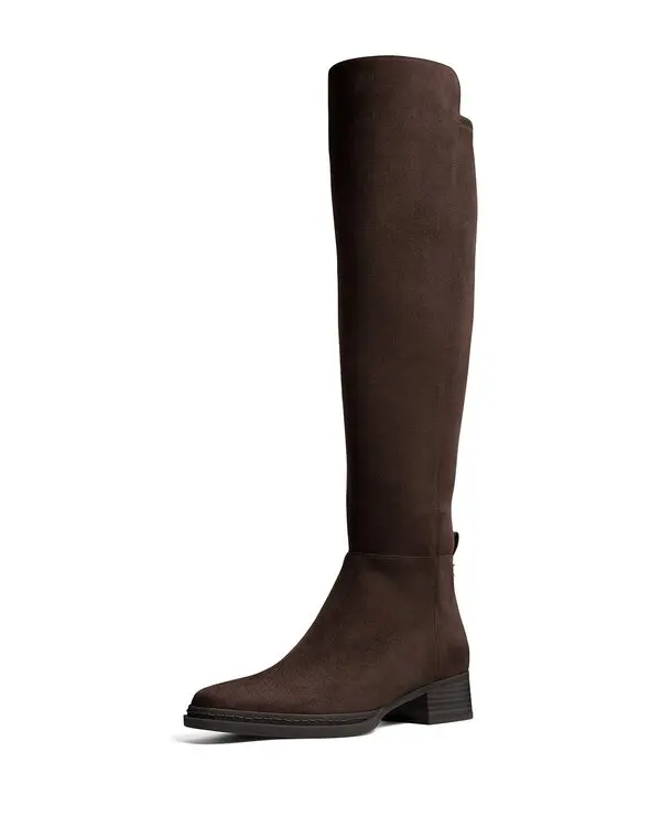 Michael Kors Lex Suede Over-the-knee Boots - Chocolate
