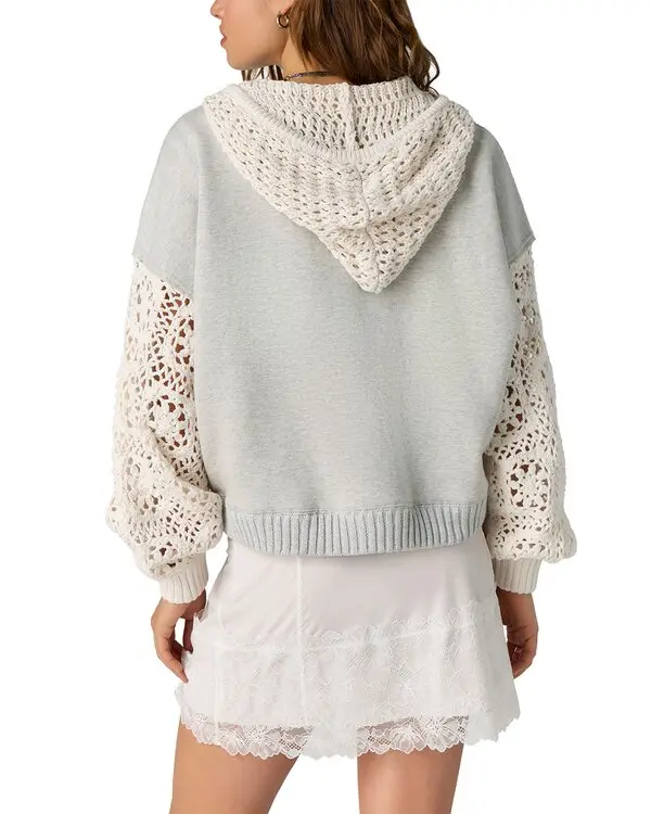 Free People Laced In Cotton Hoodie