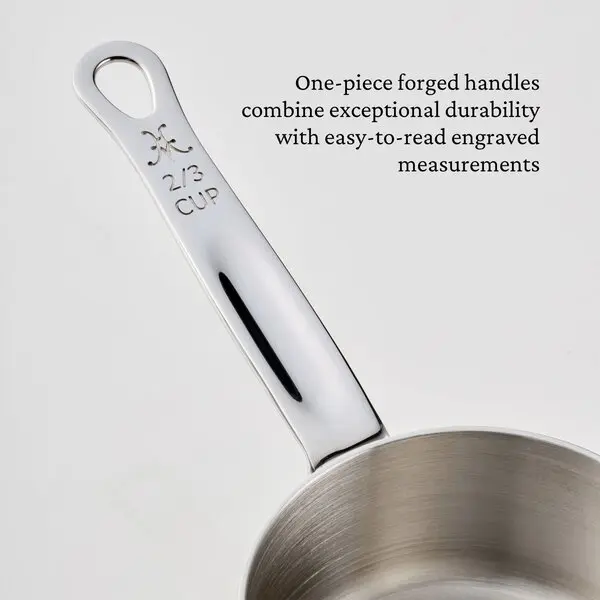 HESTAN Provisions 4 Piece Standard Measuring Cup Set