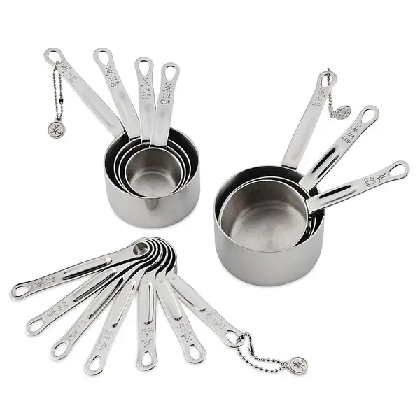 HESTAN Provisions 14 Piece Complete Measuring Cups & Spoons Set