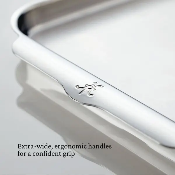 HESTAN Provisions 2 Piece Ovenbond Half Sheet Pan & Rack