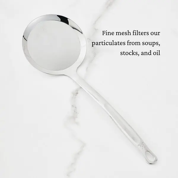HESTAN Provisions 16 Stainless Steel Fine Mesh Skimmer