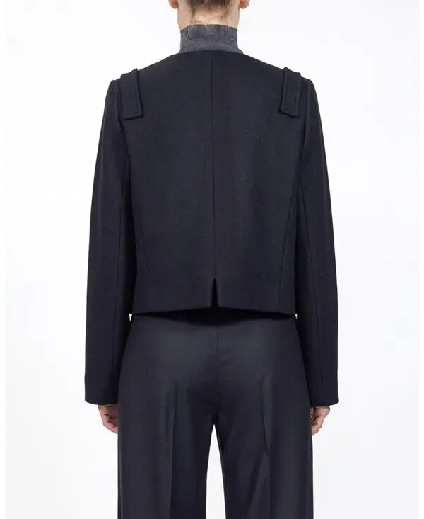 CALLAS MILANO Aubrey Cropped Jacket - Black