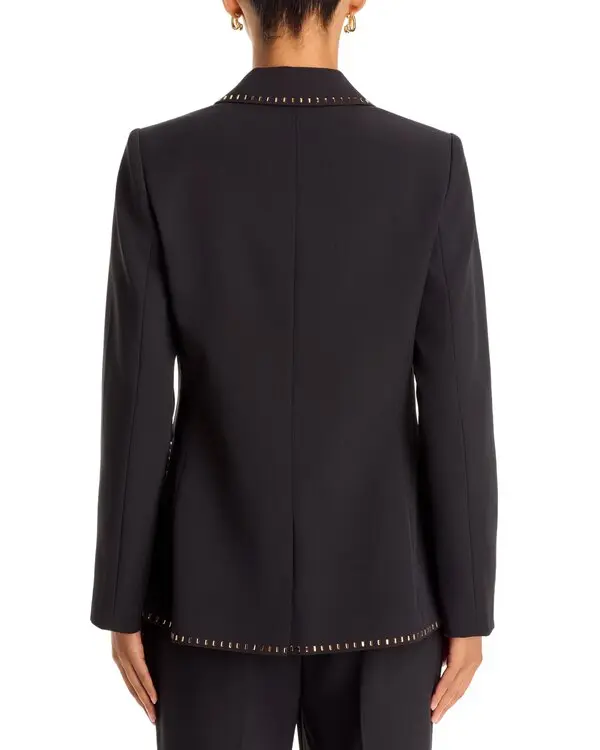 Elie Tahari Margaret Embellished Suit Jacket