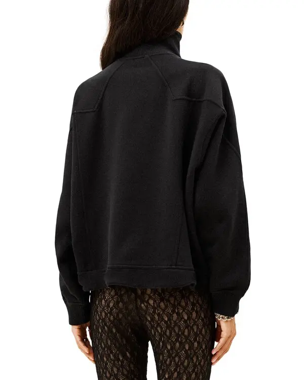 Ba&sh Jossy Half Zip Sweatshirt