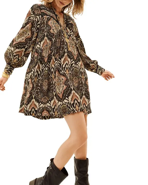 Ba&sh Zaza Babydoll Mini Dress