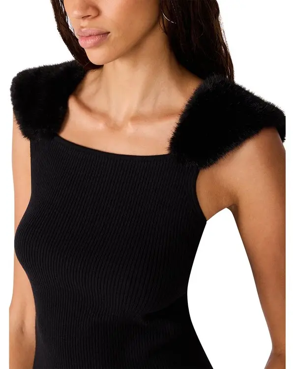 Steve Madden Madelyn Cap Sleeve Sweater Top