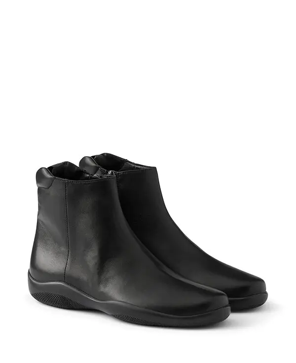Prada Toblach Nappa Leather Booties