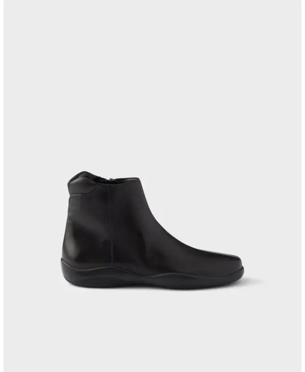 Prada Toblach Nappa Leather Booties