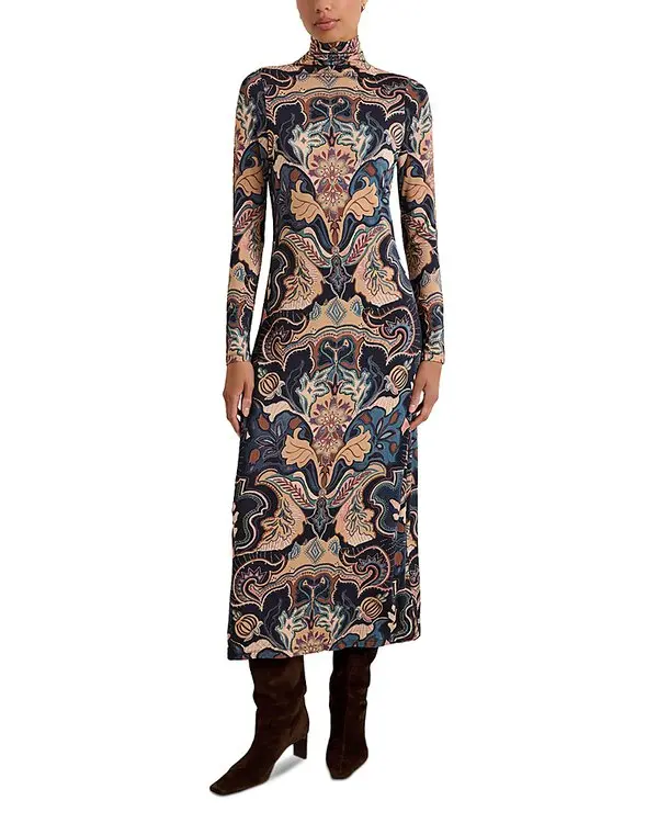 MARIE OLIVER Paxton Turtleneck Bodycon Dress