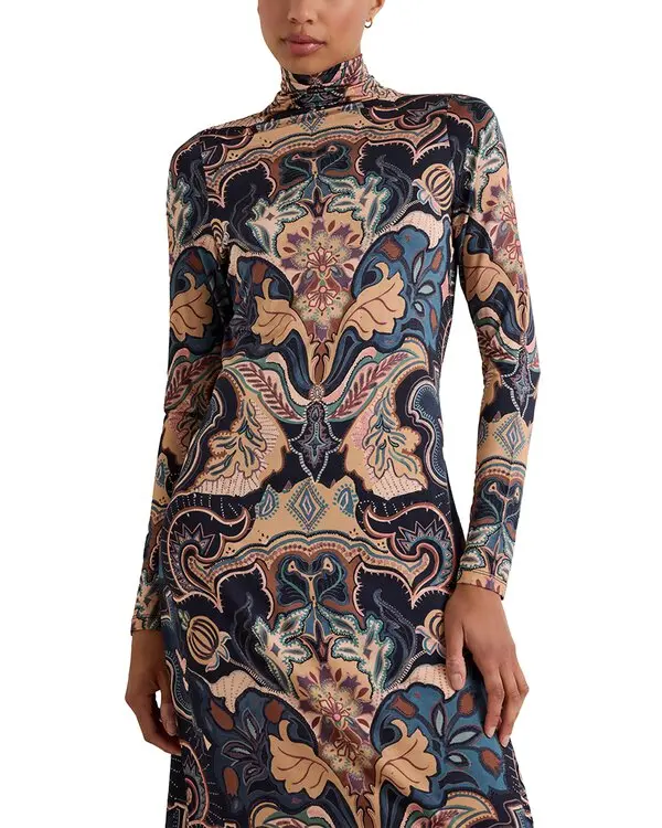 MARIE OLIVER Paxton Turtleneck Bodycon Dress