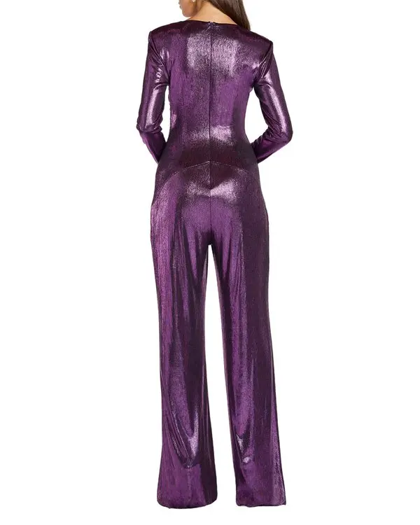 Tadashi Shoji Aderyn Metallic Jersey Jumpsuit