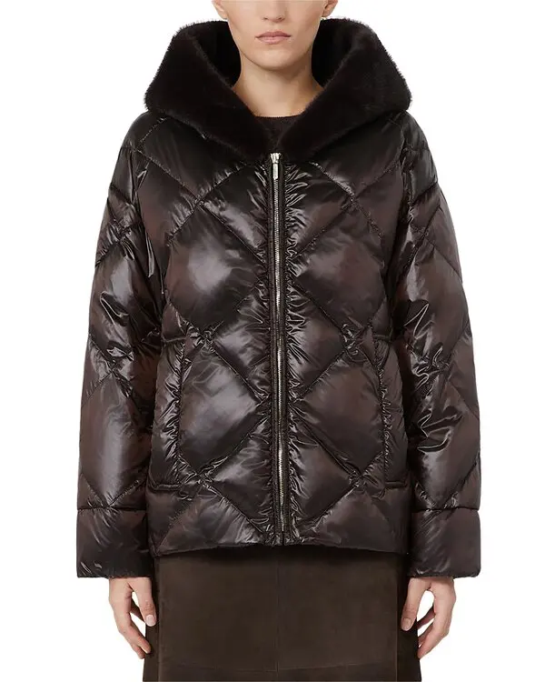 Max Mara Mtcnebbie Quilted Down Coat