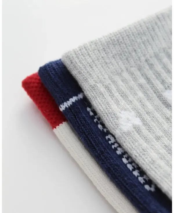 FRAISE Sport Set Grip Socks, Pack Of 3 - Multi