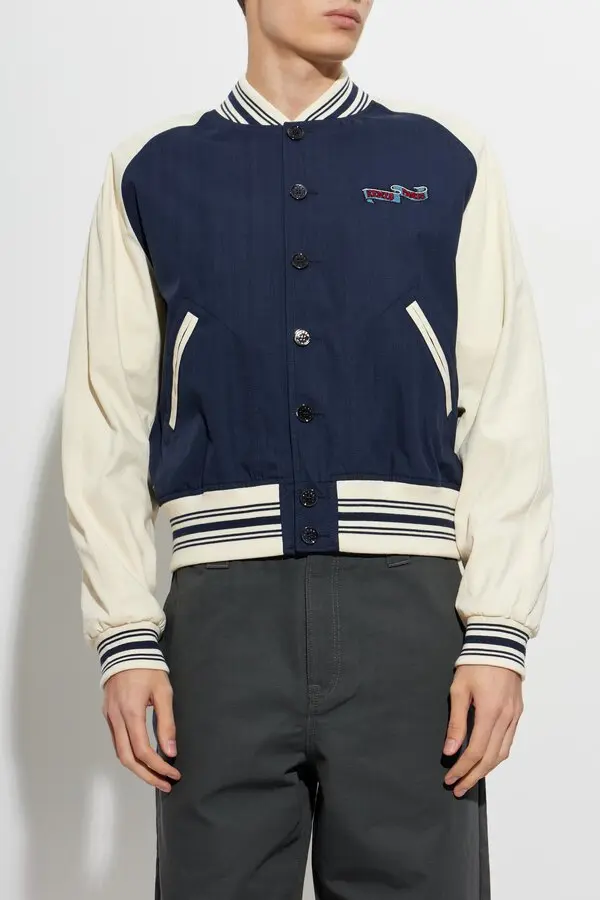 Kenzo Jacket With Embroidered Logo