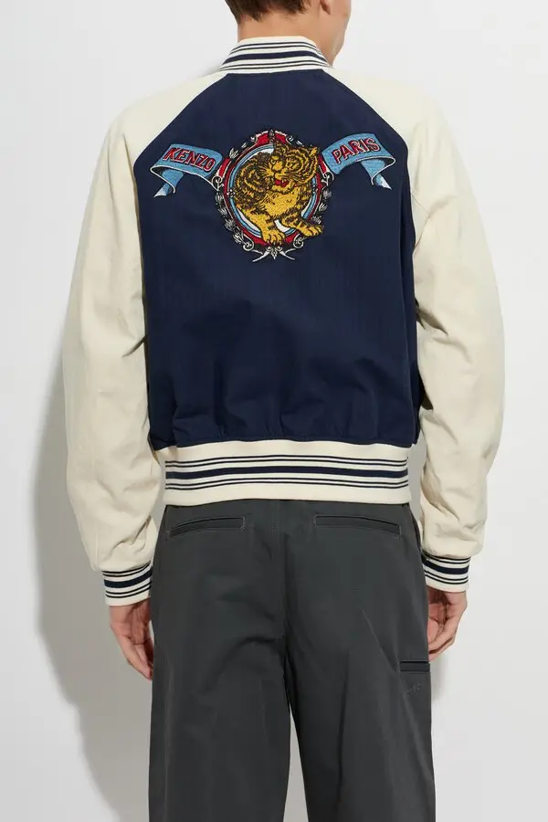 Kenzo Jacket With Embroidered Logo