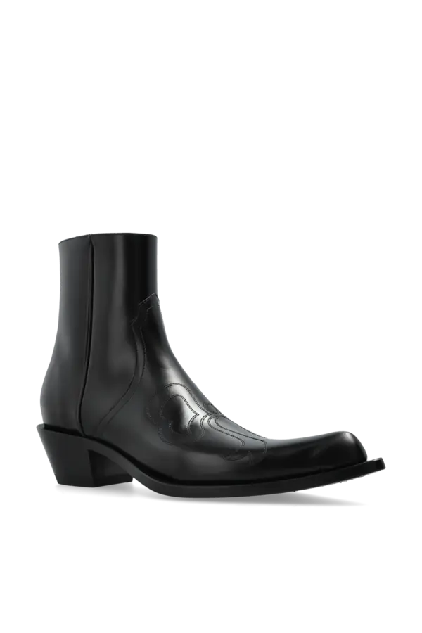 Acne Studios Leather Ankle Boots