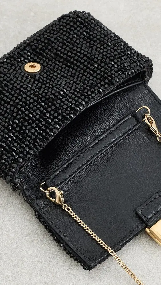 Shopbop Fendi Nano Baguette Beaded Shoulder Bag