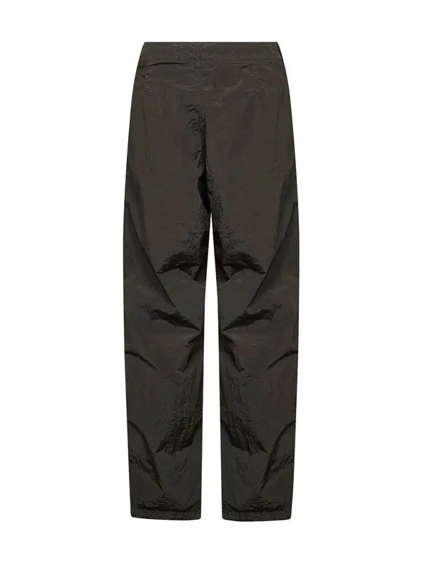 Stone Island Coal Grey Metal Nylon Cargo Trousers