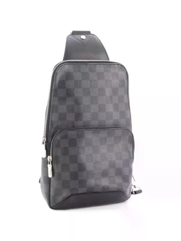 LOUIS VUITTON Avenue Sling Bag Damier Graphite Crossbody Bag